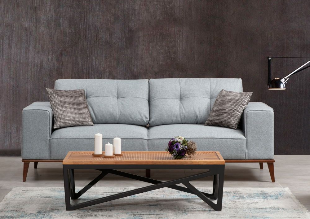 Montana 3-Sjedalni Sivi Sofa-Krevet — Bazzar.ba