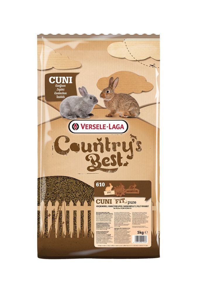 Versele Laga Country's Best Cuni Fit Pure 5 kg — Bazzar.hr