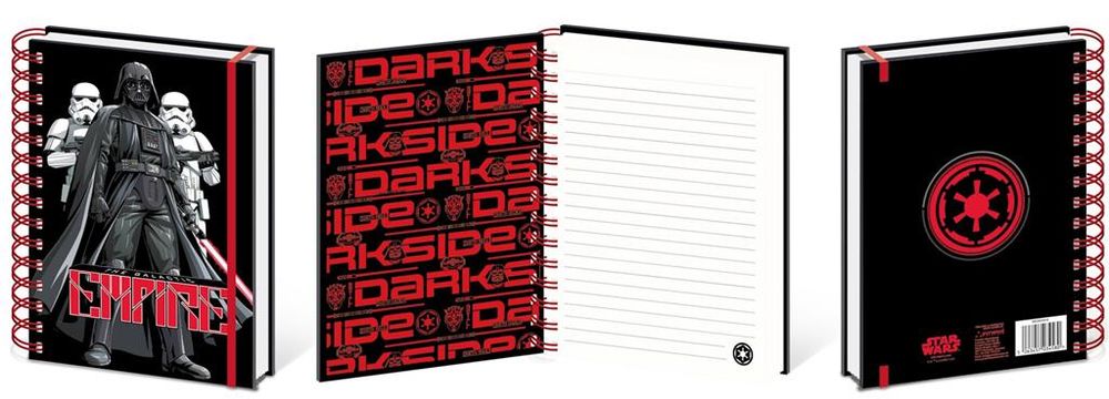 Star Wars: Dark Side A5 Wiro Bilježnica — Bazzar.hr