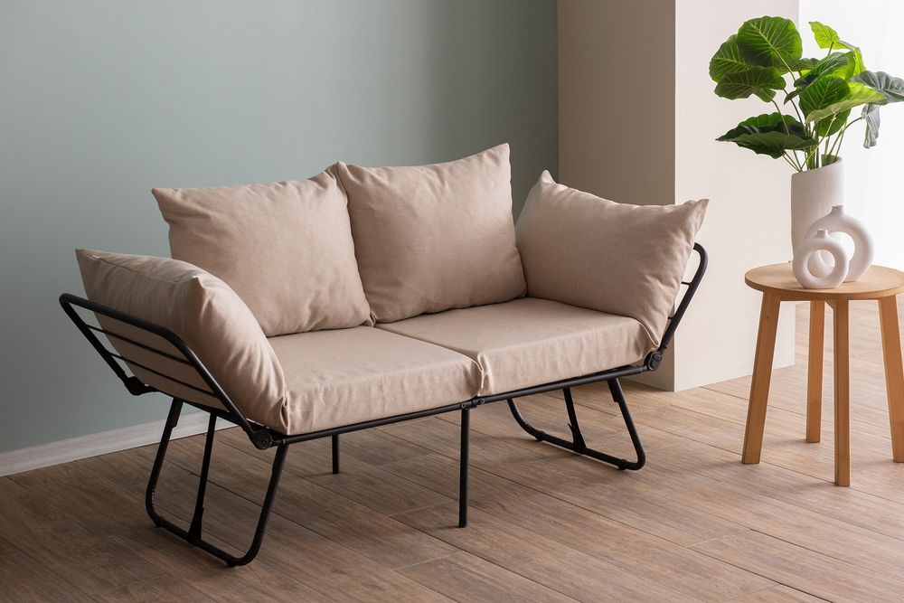 Viper 2-Sjedalni - Krem Krem Sofa na Razvlačenje — Bazzar.ba