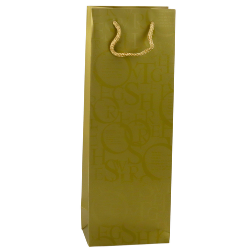Boca vina uzorak poklon vrećice s natpisima 35 x 12 x 9 cm — Bazzar.hr