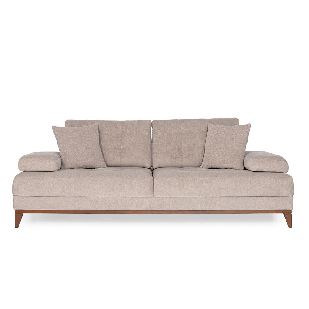 Sonya Krem Sofa za Tri Osobe — Bazzar.ba