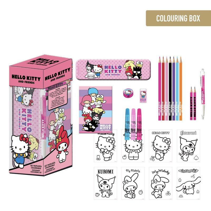 Hello Kitty Set za Bojanje i Pisanje — Bazzar.hr