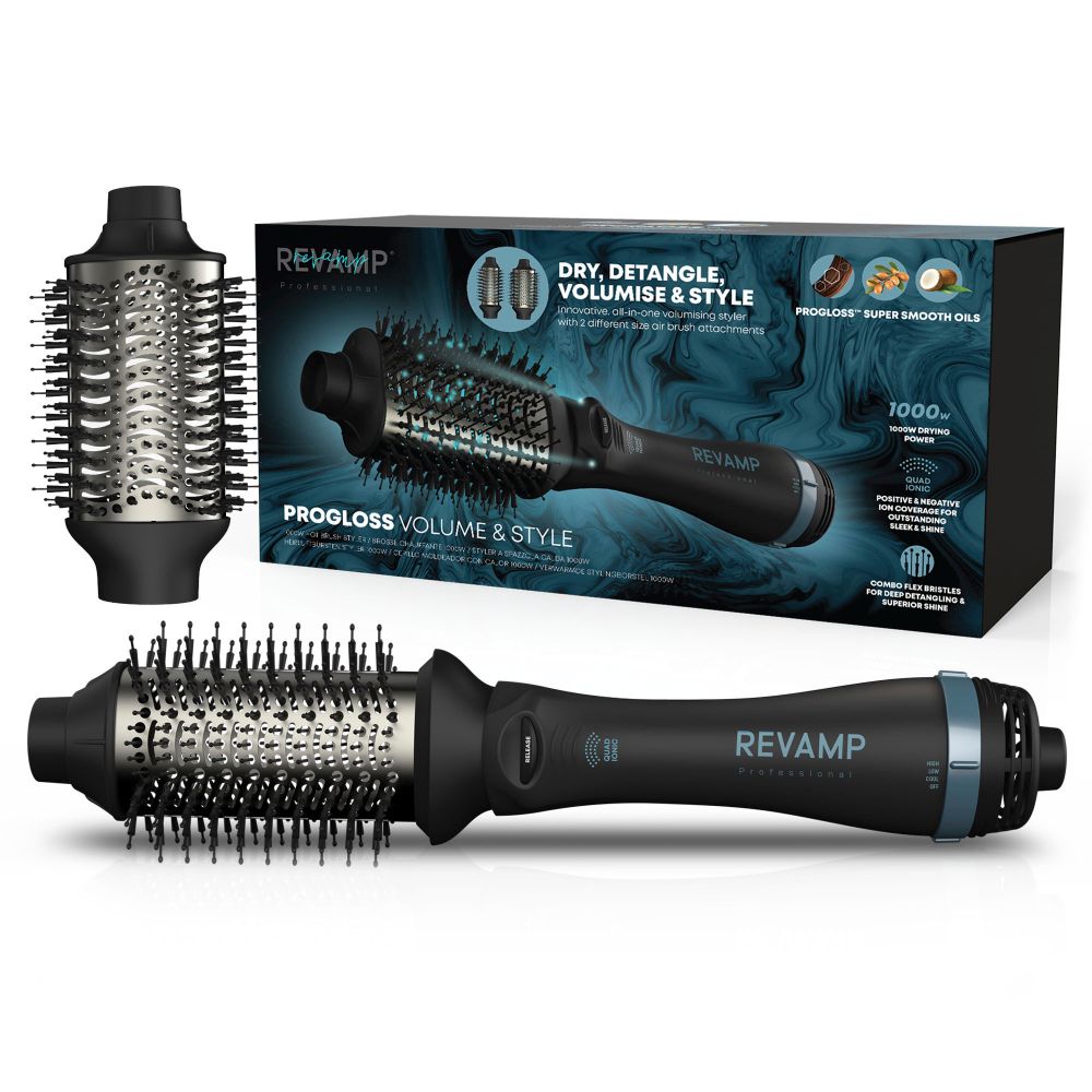 Revamp Progloss Volume & Style Hot Brush Styler DR-2500 — Bazzar.hr