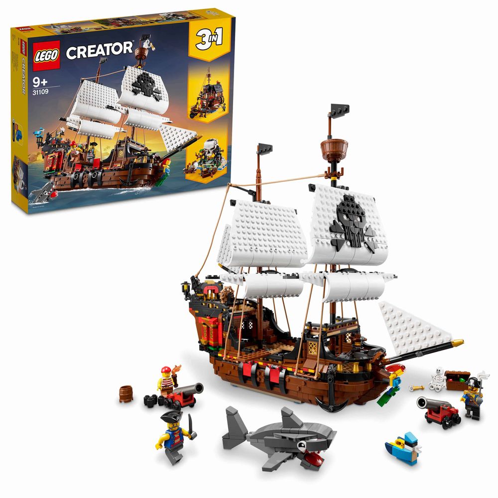 LEGO® Creator 3 u 1 31109 Piratski Brod — Bazzar.hr