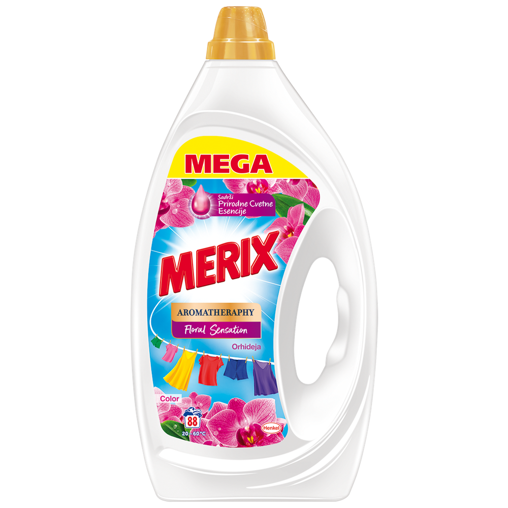 Merix Tečni deteržent za veš Orhideja 3.96l, 88 pranja XXL — Bazzar.rs