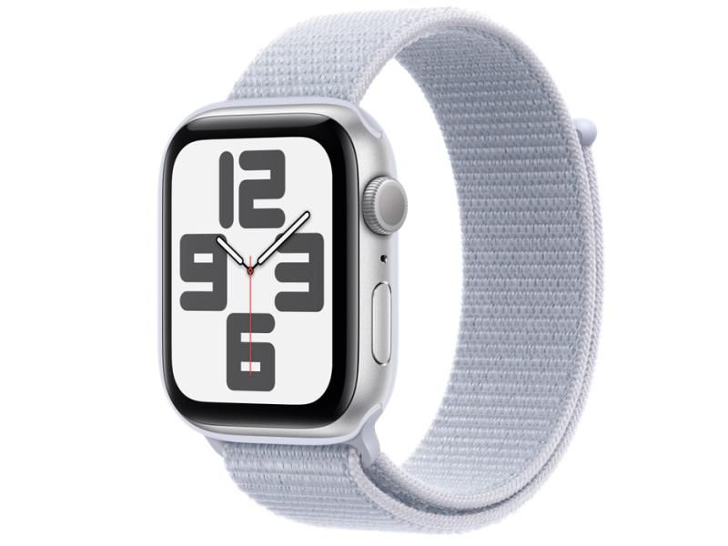 APPLE Watch SE2 v3 GPS 44mm Silver Alu Case with Blue — Bazzar.rs