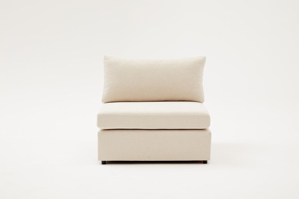 Atelier Del Sofa Mottona Modul Jednosed - Krem — Bazzar.rs