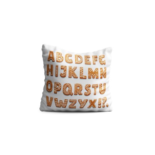 Jastuk Gingerbrea Alphabet — Bazzar.hr