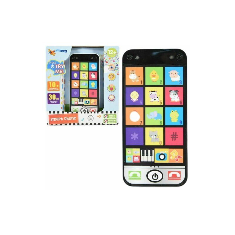 Infunbebe Igračka za bebe Smart Phone - Mobilni telefon — Bazzar.ba