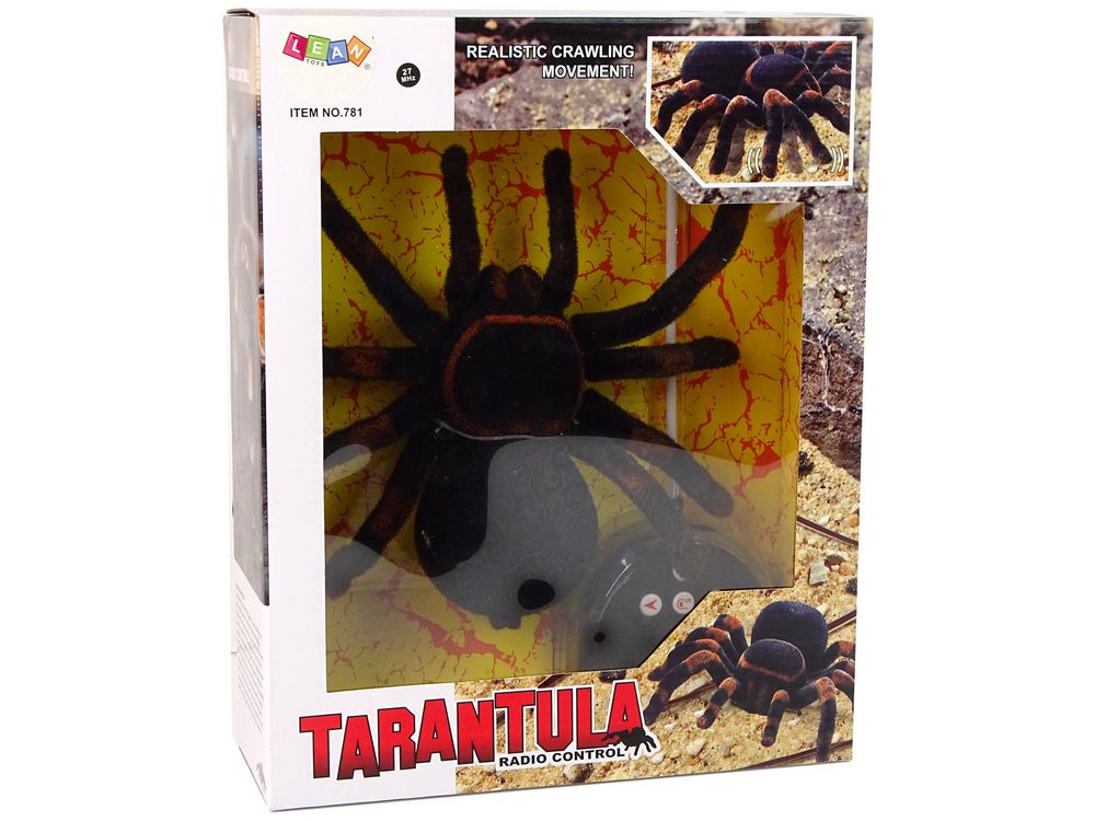 Tarantula pauk na daljinsko upravljanje - crna — Bazzar.hr