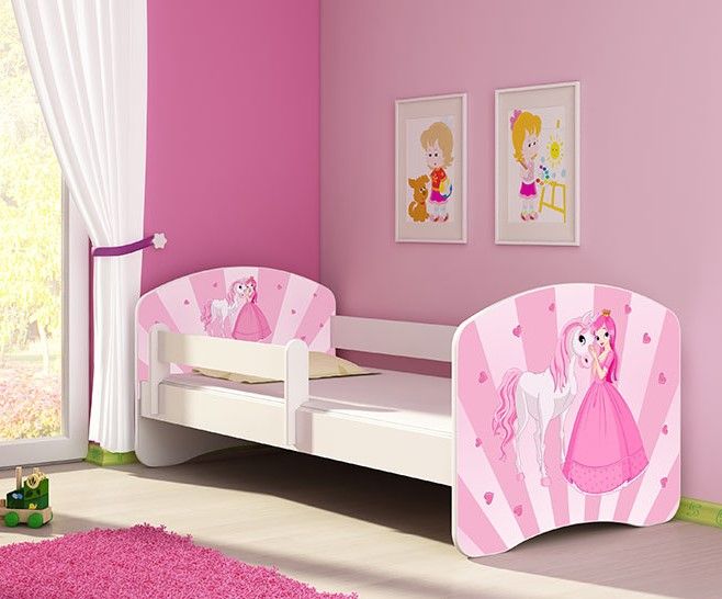 ACMA Dječiji krevet Acma II White - 180x80cm - Dezen 08 — Bazzar.ba