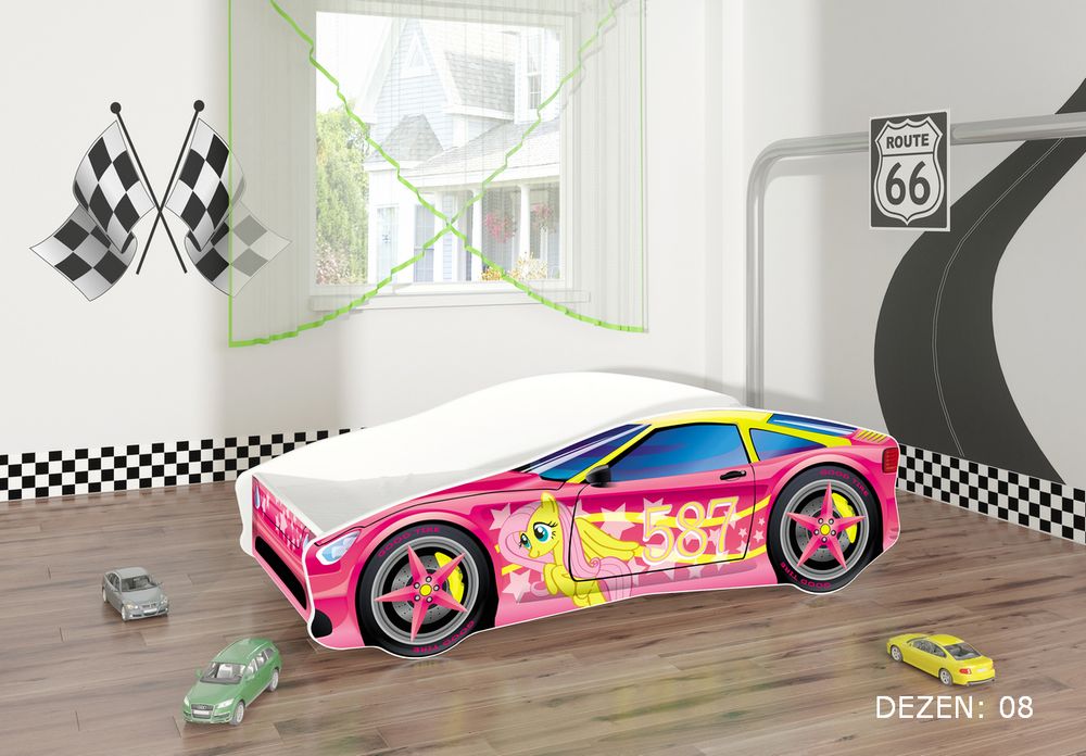 Deciji krevet ACMA CAR 160x80 dusek 7 cm8 — Bazzar.rs