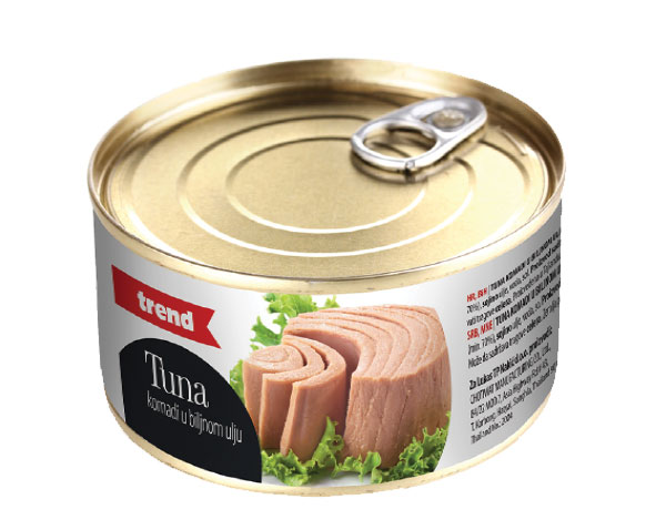 Trend tuna komadi u biljnom ulju 160g — Bazzar.ba