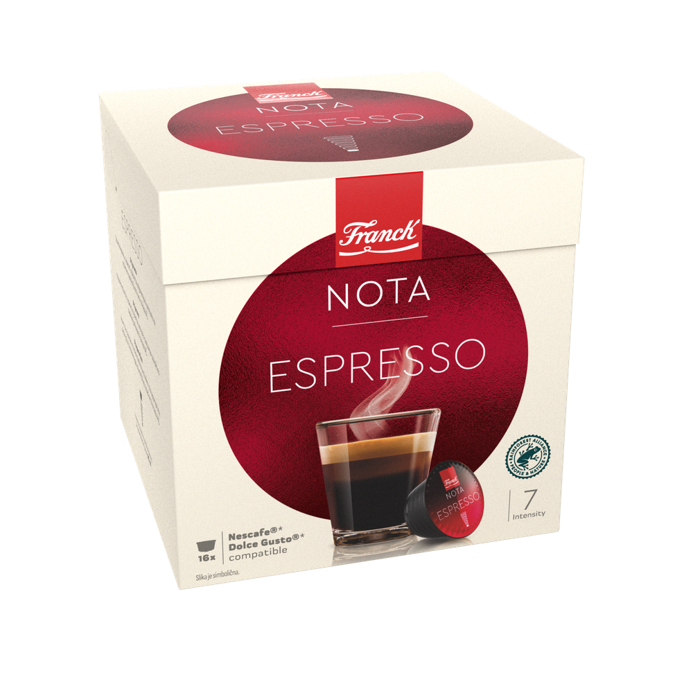 Franck Nota dolce gusto kapsule espresso 112 g, pakiranje — Bazzar.hr