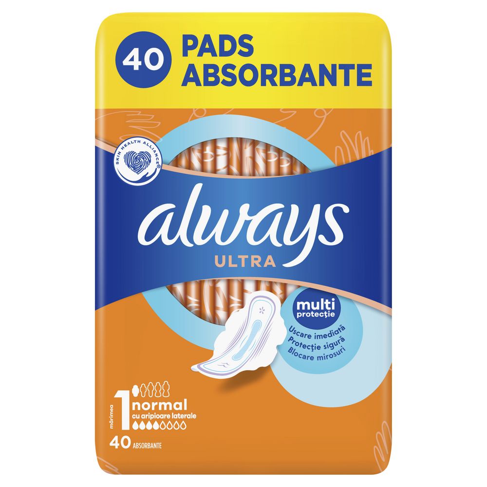 Always Ultra higijenski ulošci Normal Light, 40 komada — Bazzar.hr